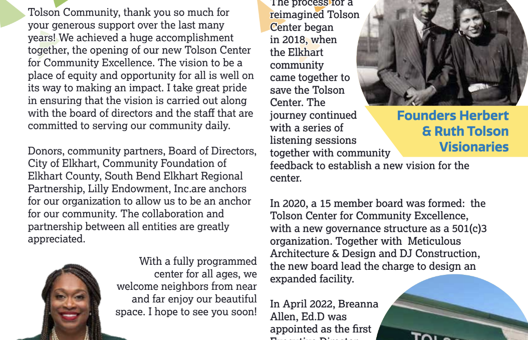 2023 Annual Report - Tolson Center for Community Excellence | Centro ...